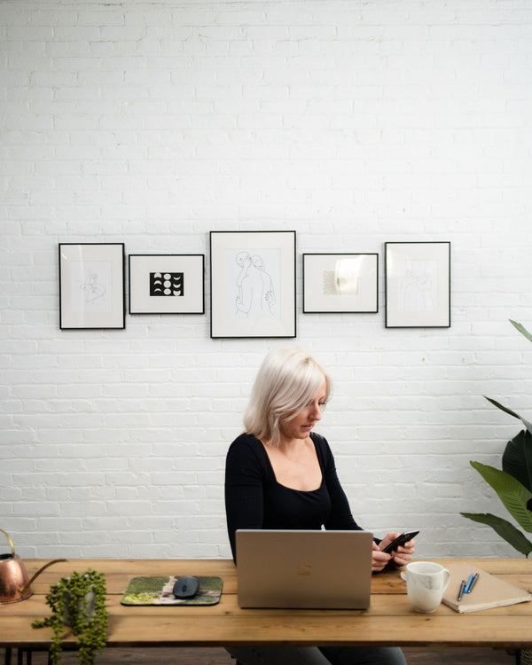 The Simplistic Gallery Wall Frame Set of 5 Frames - ON THE WALL FRAMES